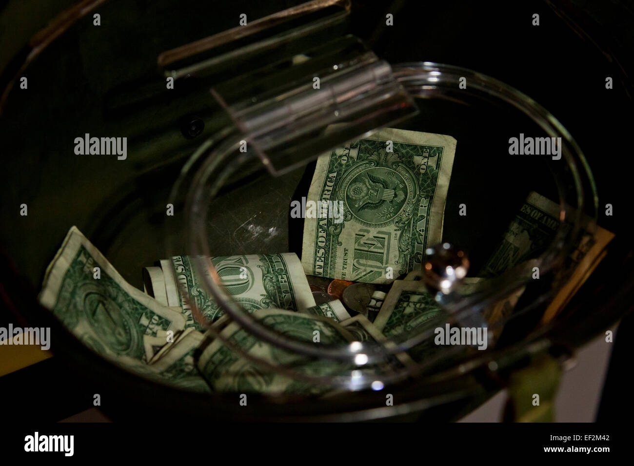 Donation box hi-res stock photography and images - Alamy