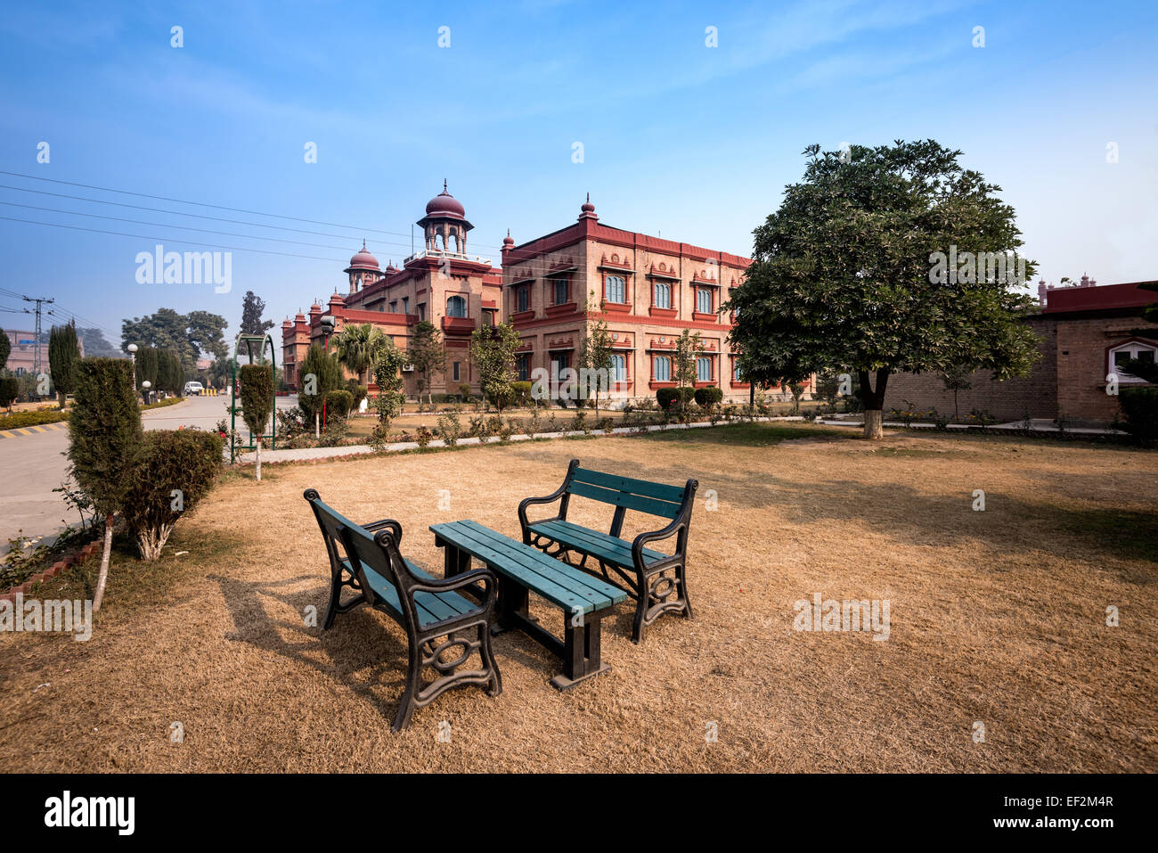 Peshawar museum a landmark and historic building in the Peshawar city ...