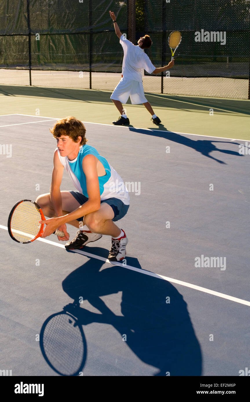 Teens tennis doubles hi-res stock photography and images - Alamy Teens tennis doubles hi-res stock photography and images - Alamy