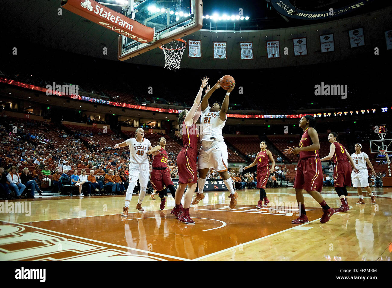 Tx. 25th Jan, 2015. Texas Longhorns Nekia Jones #21 in action during ...