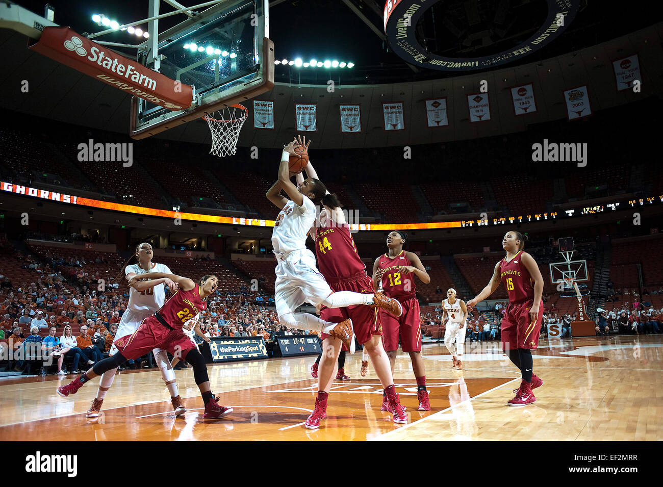 Tx. 25th Jan, 2015. Texas Longhorns Brianna Taylor #20 in action during ...