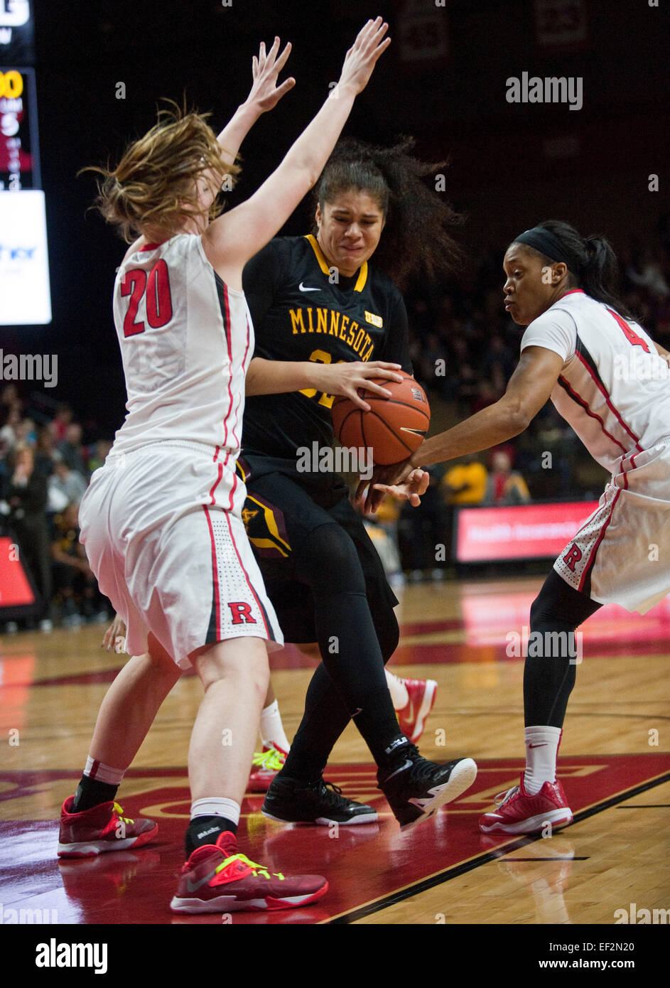 Piscataway, New Jersey, USA. 25th Jan, 2015. Rutgers' center Christa ...