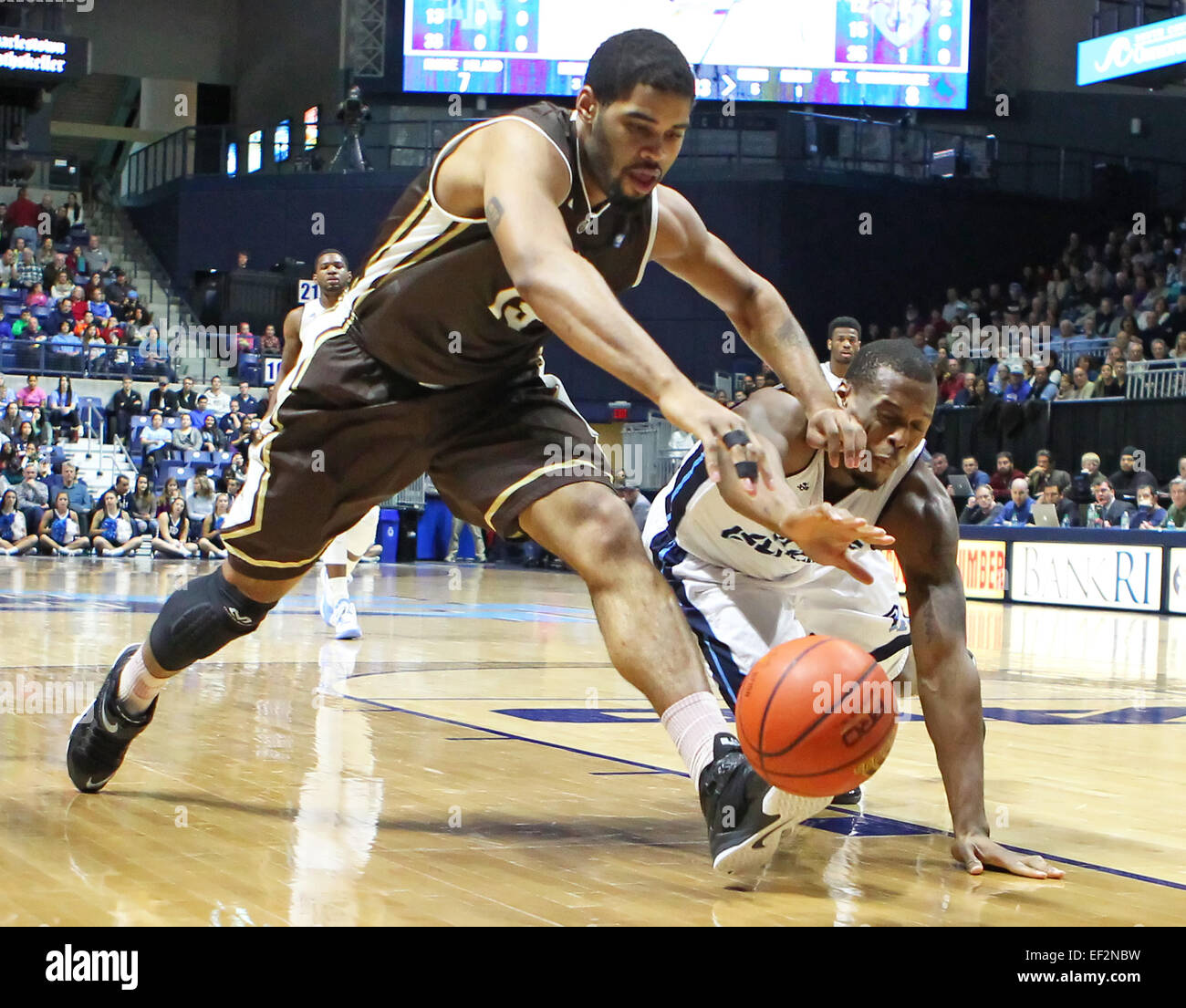 Kingston, Rhode Island, USA. 25th Jan, 2015. St. Bonaventure Bonnies ...