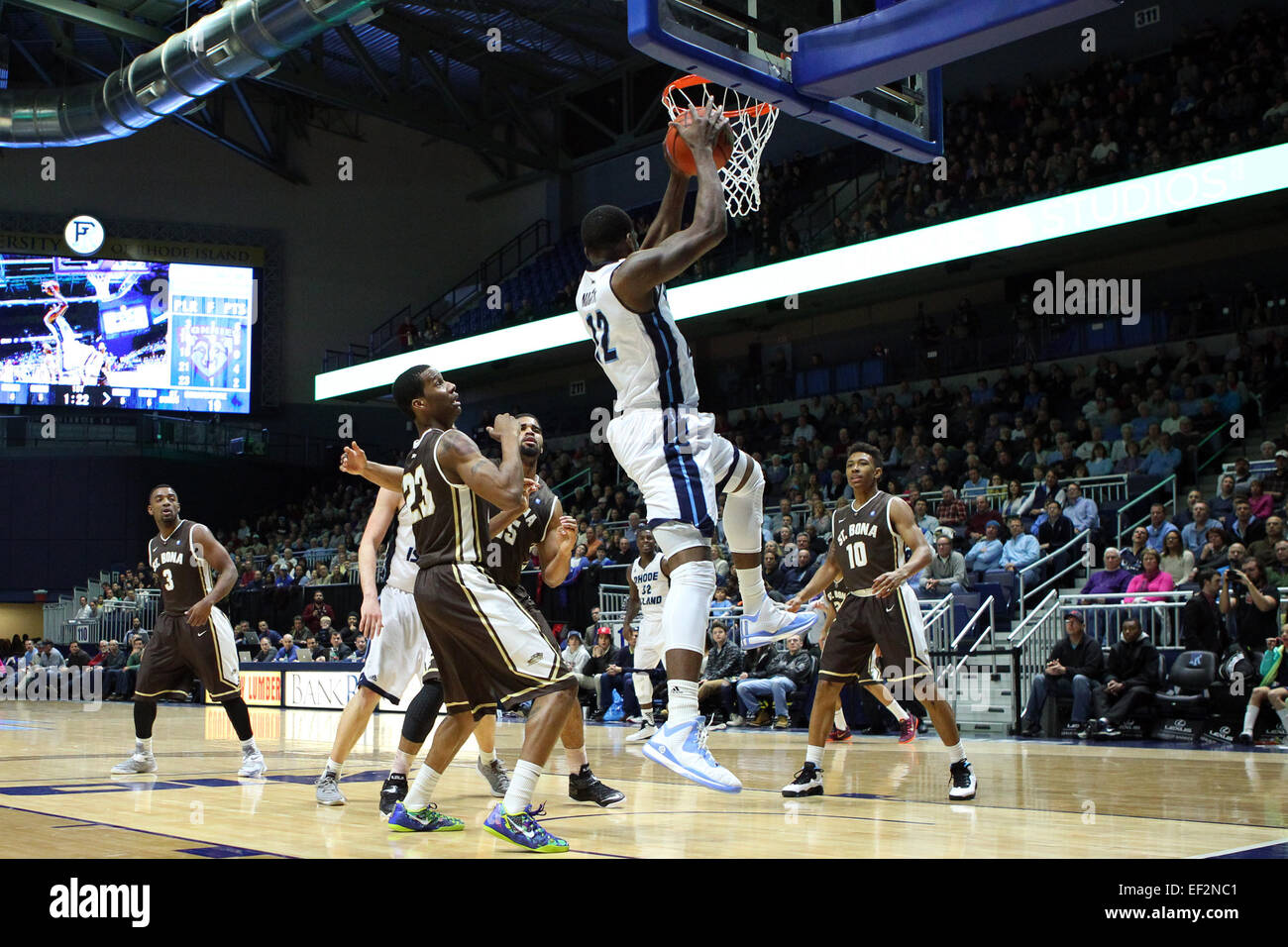 Kingston, Rhode Island, USA. 25th Jan, 2015. Rhode Island Rams forward ...