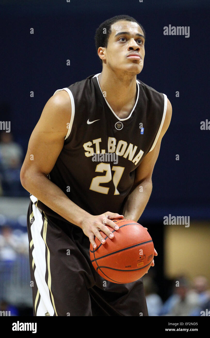 Kingston, Rhode Island, USA. 25th Jan, 2015. St. Bonaventure Bonnies ...