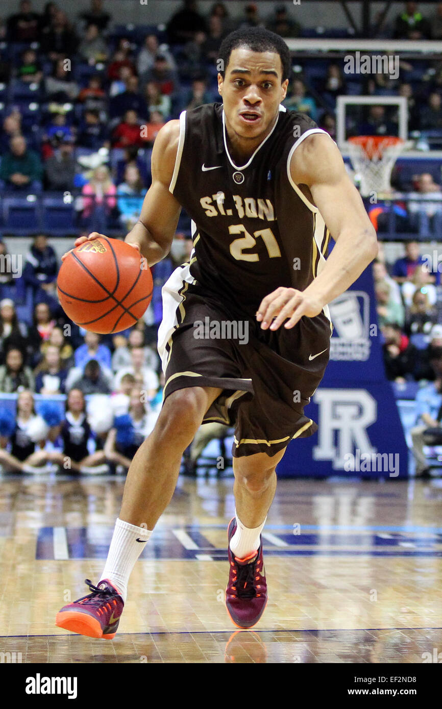 Kingston, Rhode Island, USA. 25th Jan, 2015. St. Bonaventure Bonnies ...