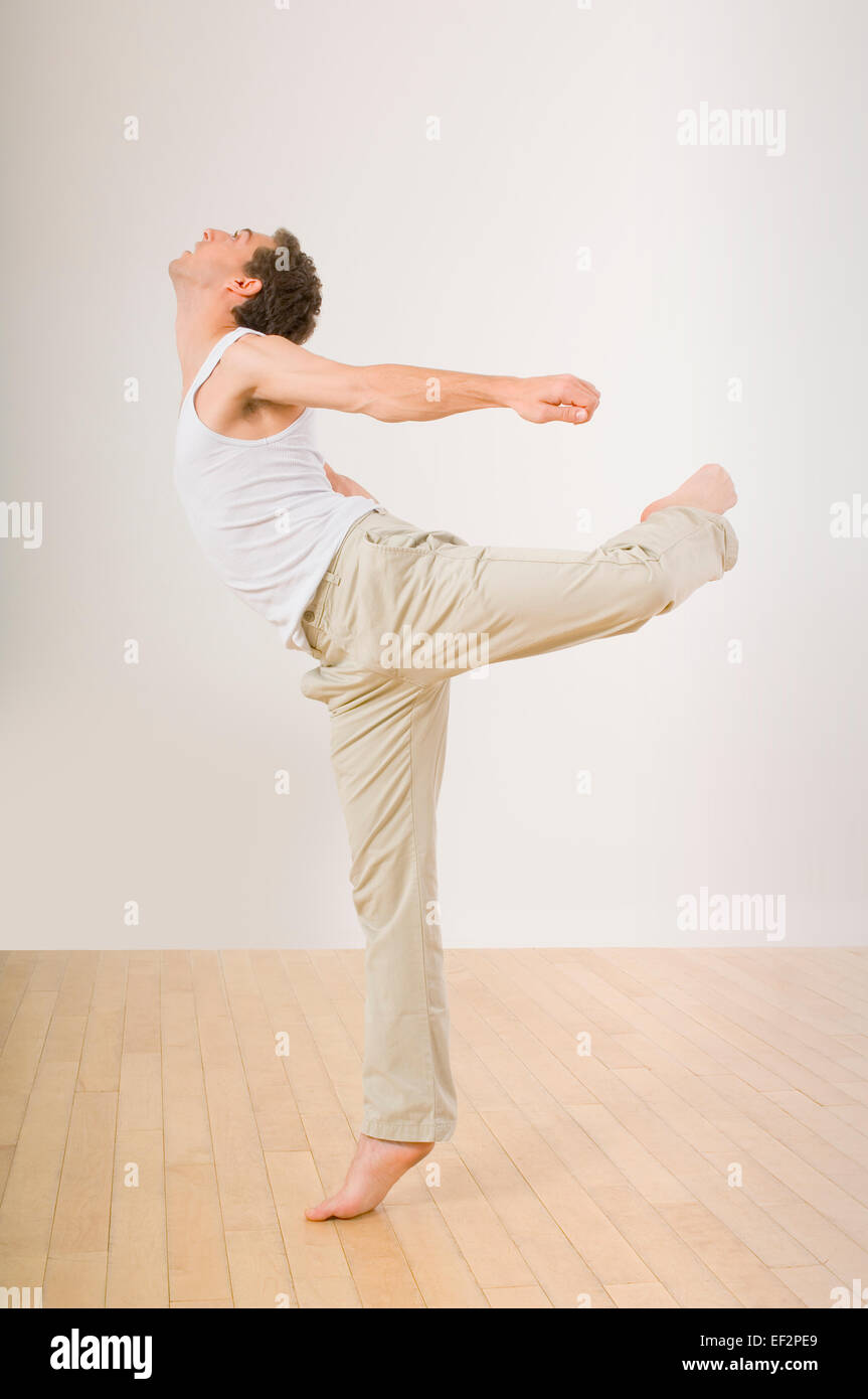 Male dancer ballet balancing hi-res stock photography and images - Alamy