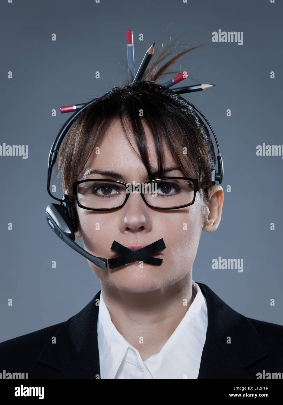 Muzzle gag hi-res stock photography and images - Alamy