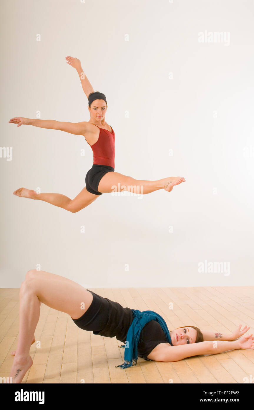 Two ballet dancers Stock Photo - Alamy