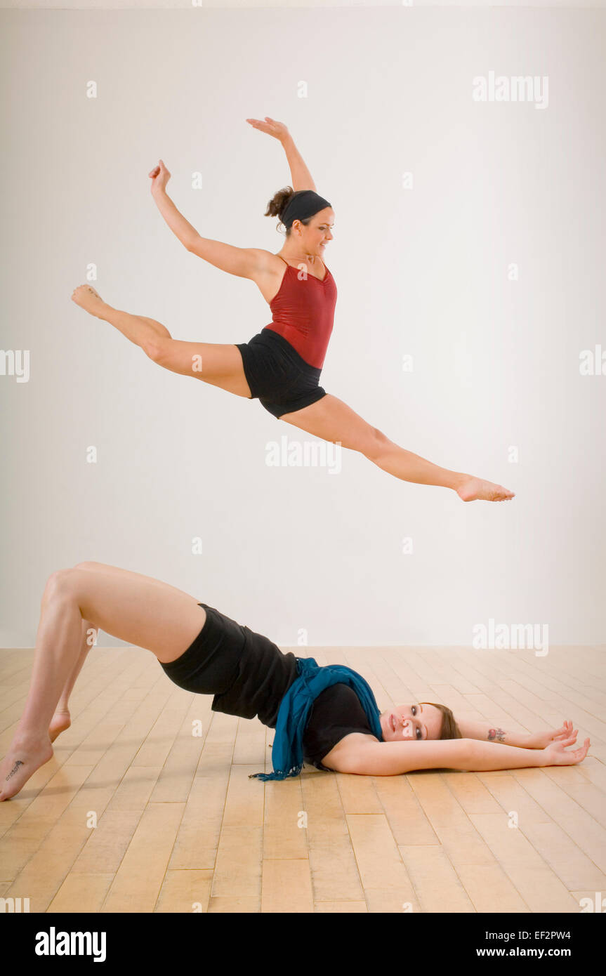 Two ballet dancers Stock Photo - Alamy