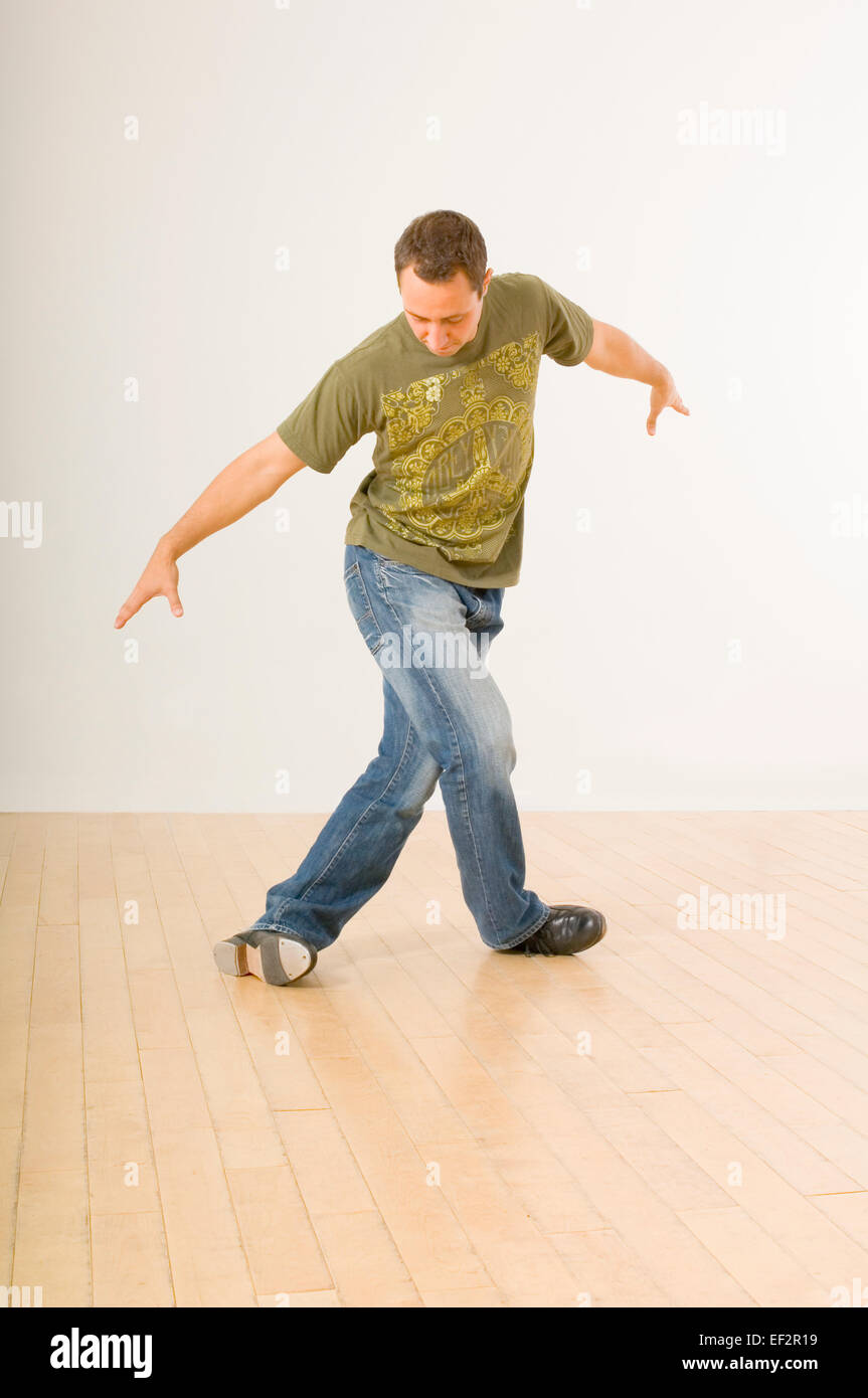 Male tap dancer Stock Photo - Alamy