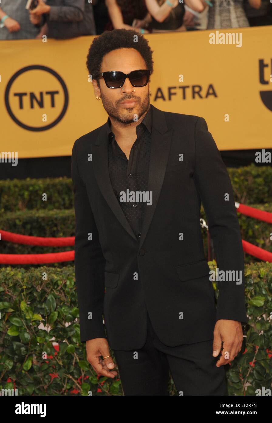 Los Angeles, CA, USA. 25th Jan, 2015. Lenny Kravitz at arrivals for ...
