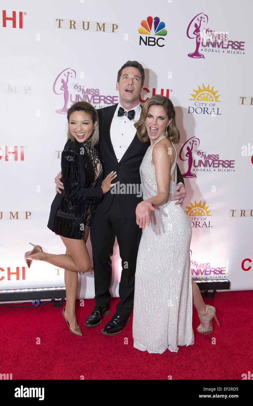 Doral, FL, USA. 25th Jan, 2015. Miami, FL - Jan 25: Thomas Roberts ...