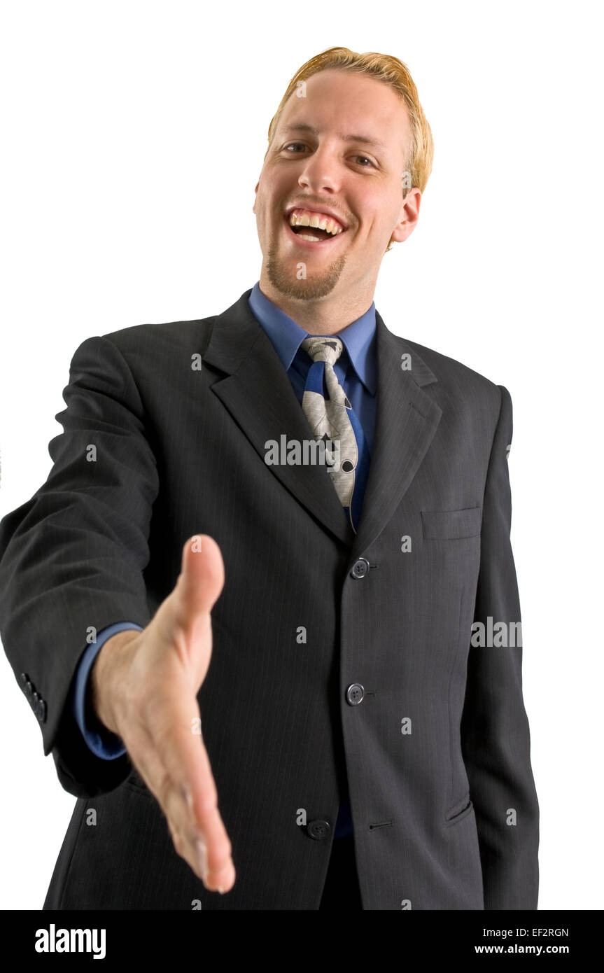 Ethnicity white handshake hand hi-res stock photography and images - Alamy