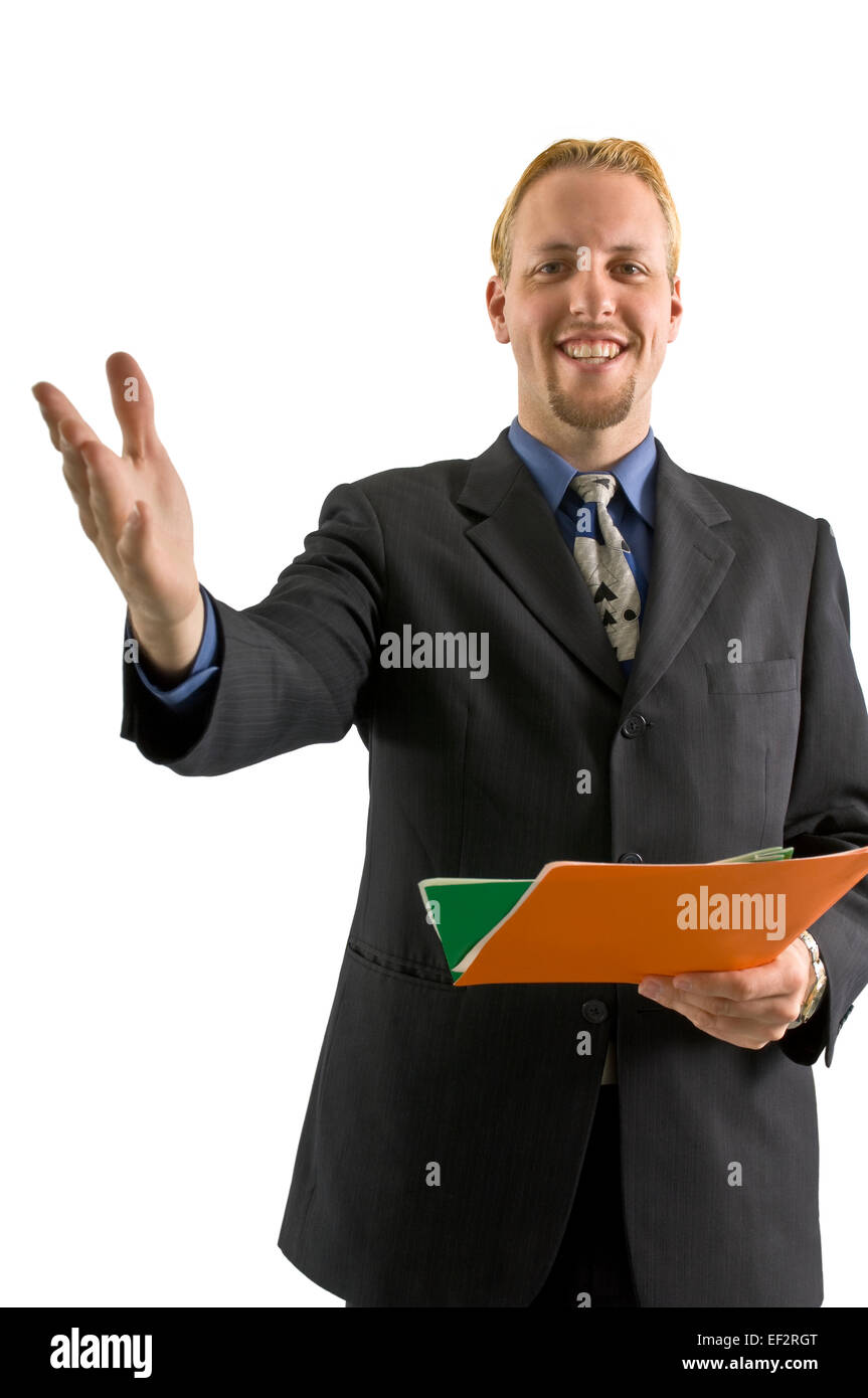 Businessman holding file folders Stock Photo - Alamy Businessman holding file folders Stock Photo - Alamy