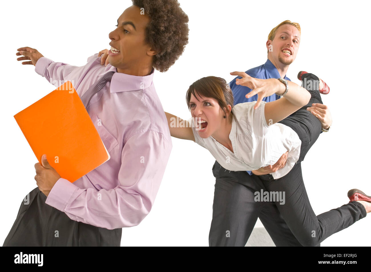 Woman attack from rivals hi-res stock photography and images - Alamy