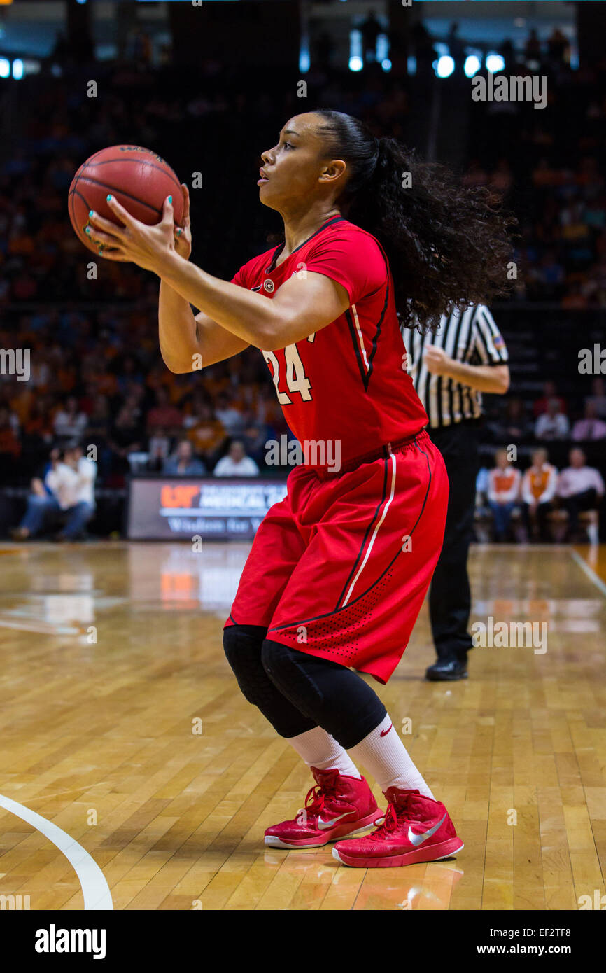January 25, 2015: Marjorie Butler #24 of the Georgia Lady Bulldogs ...