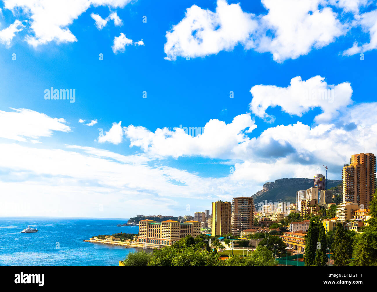 view at monaco france Stock Photo - Alamy