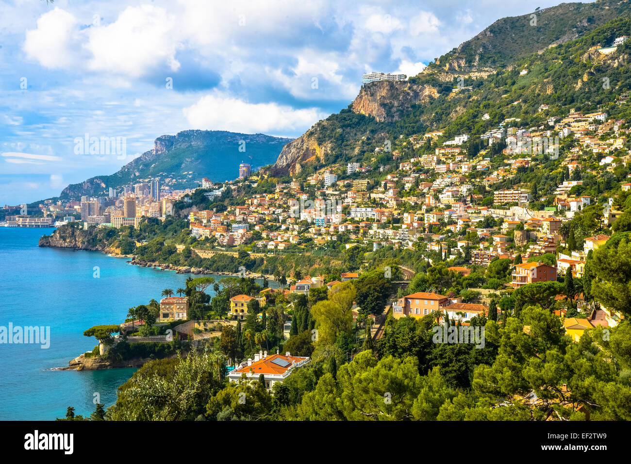 view at monaco france Stock Photo - Alamy
