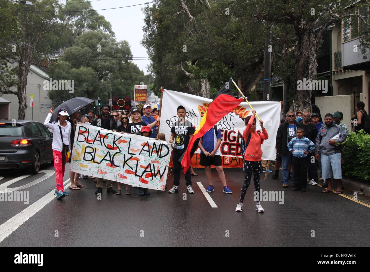Sydney, Australia. 26 January 2015. Aboriginal Australians and their ...