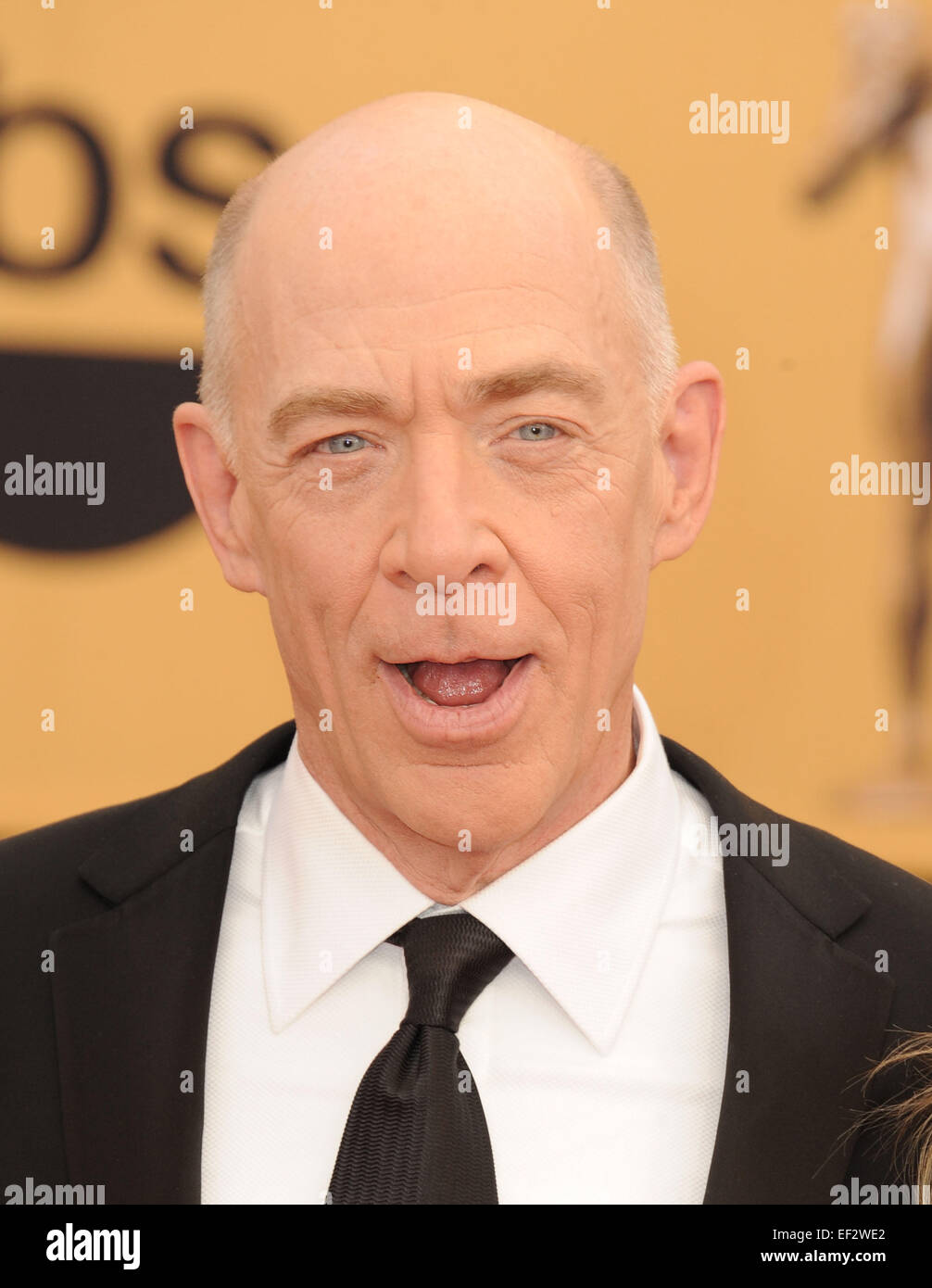 Los Angeles, California, USA. 25th Jan, 2015. J.K. Simmons attending ...