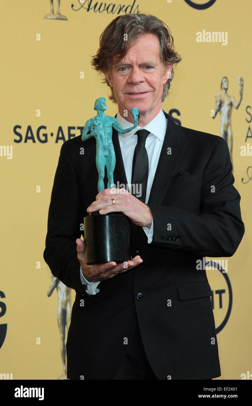 Los Angeles, California, USA. 25th Jan, 2015. William H. Macy poses in ...