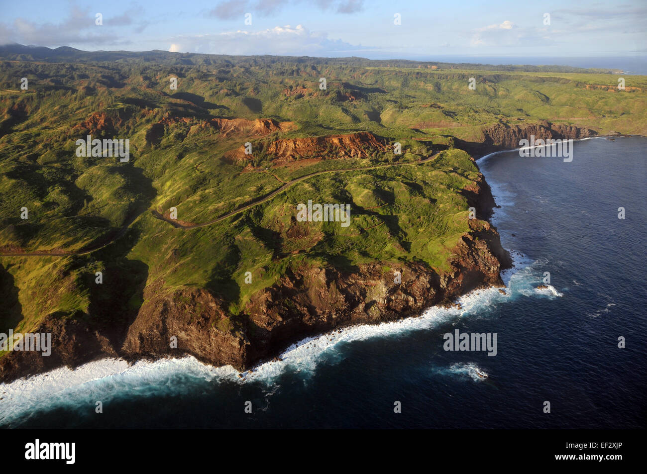 Aerial view of Maui, Hawaii Stock Photo - Alamy