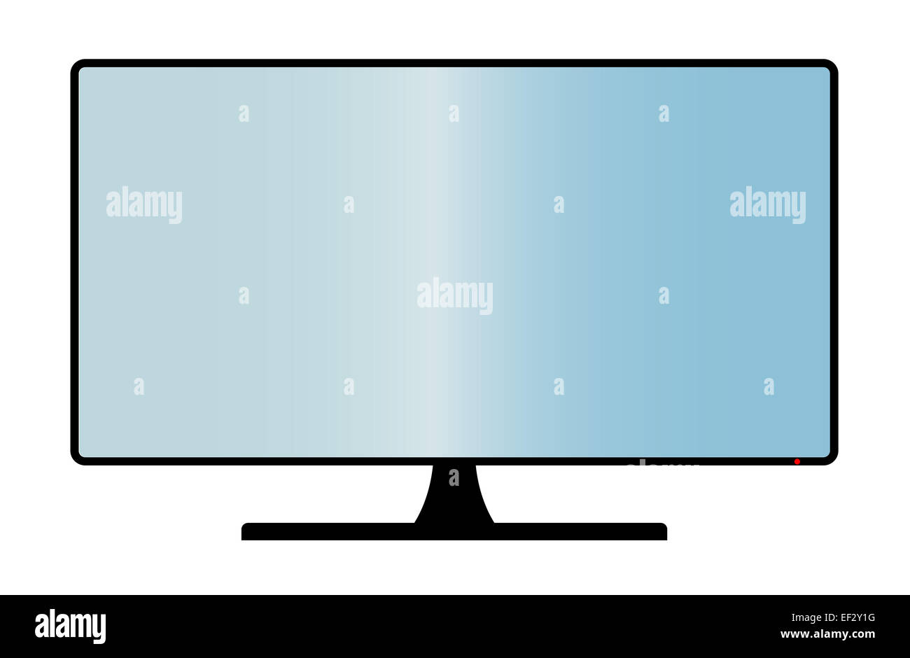 A TV or computer screen with copy space area Stock Photo - Alamy
