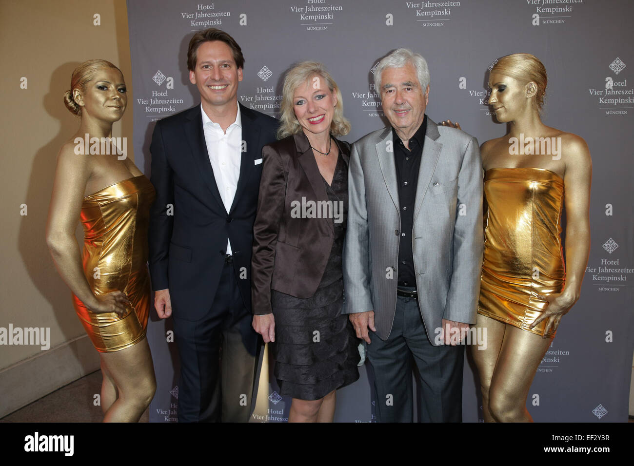 Celebrities attending Eclat Doré at Hotel Vier Jahreszeiten Featuring ...