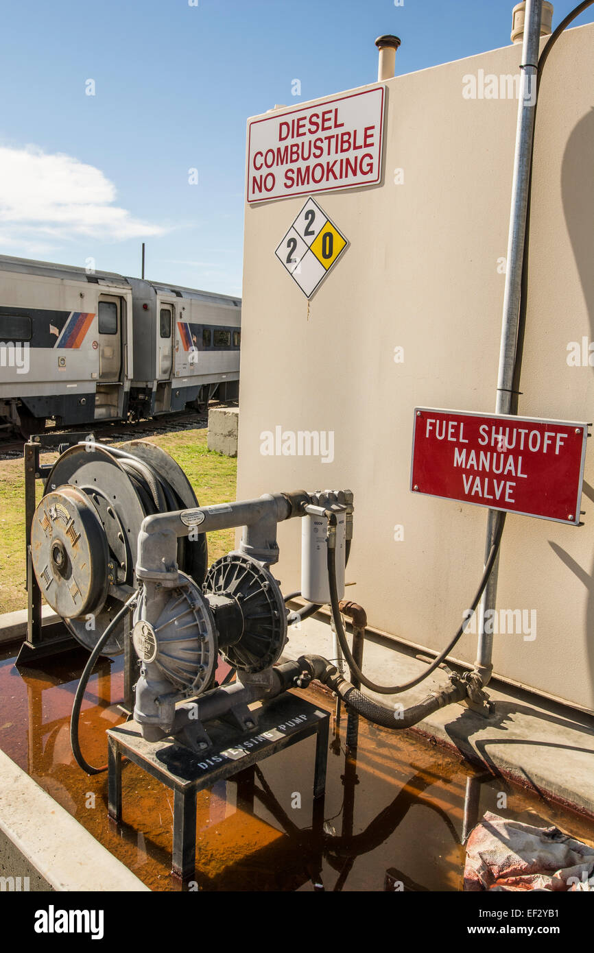 Diesel fuel dispensing tank hi-res stock photography and images - Alamy