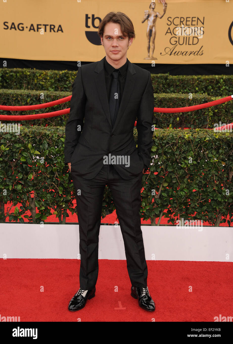 Los Angeles, California, USA. 25th Jan, 2015. Ellar Coltrane attending ...