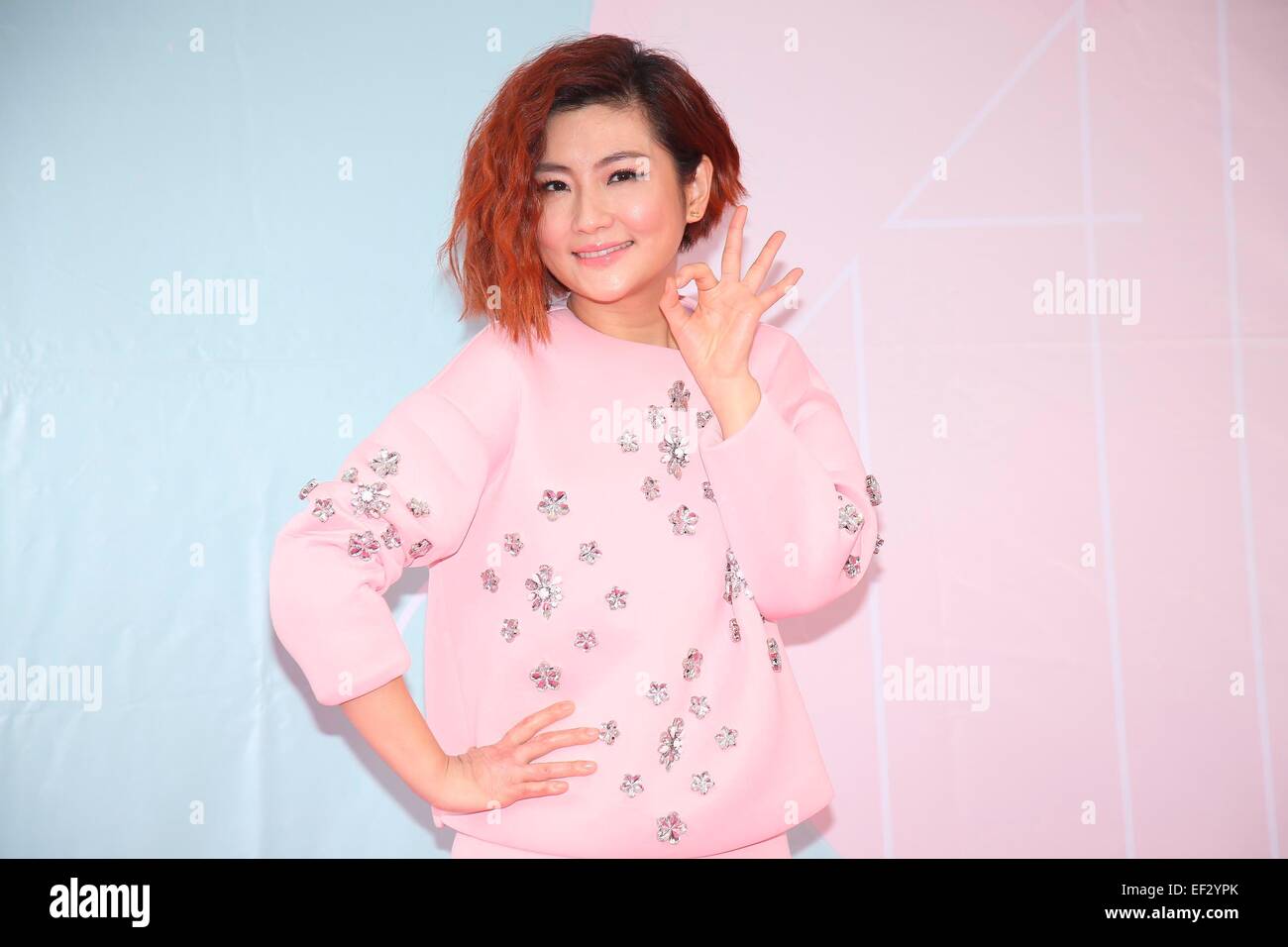 Taipei, Taiwan, China. 26th Jan, 2015. Selina attends the promotion ...