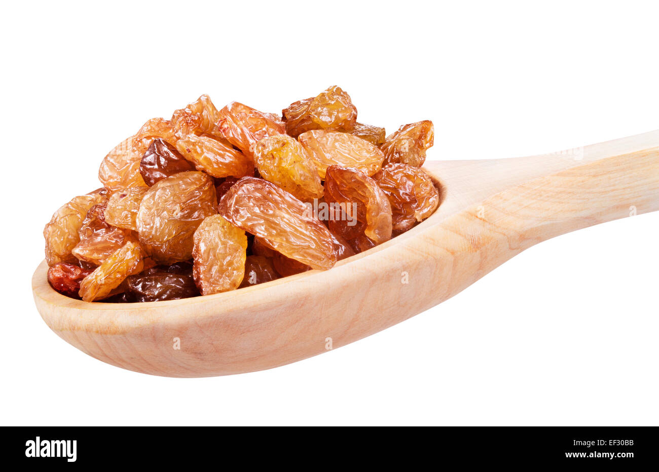 Raisins spoon isolated hi-res stock photography and images - Alamy