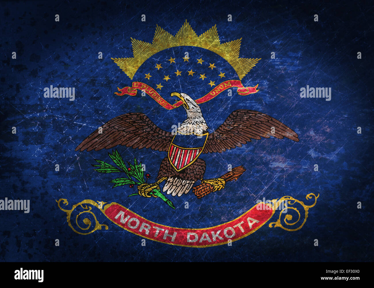 North dakota symbol hi-res stock photography and images - Alamy