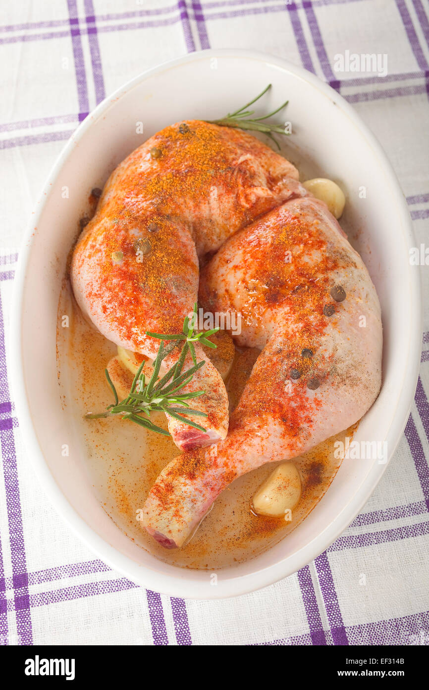 Baking dish raw meat hi-res stock photography and images - Alamy