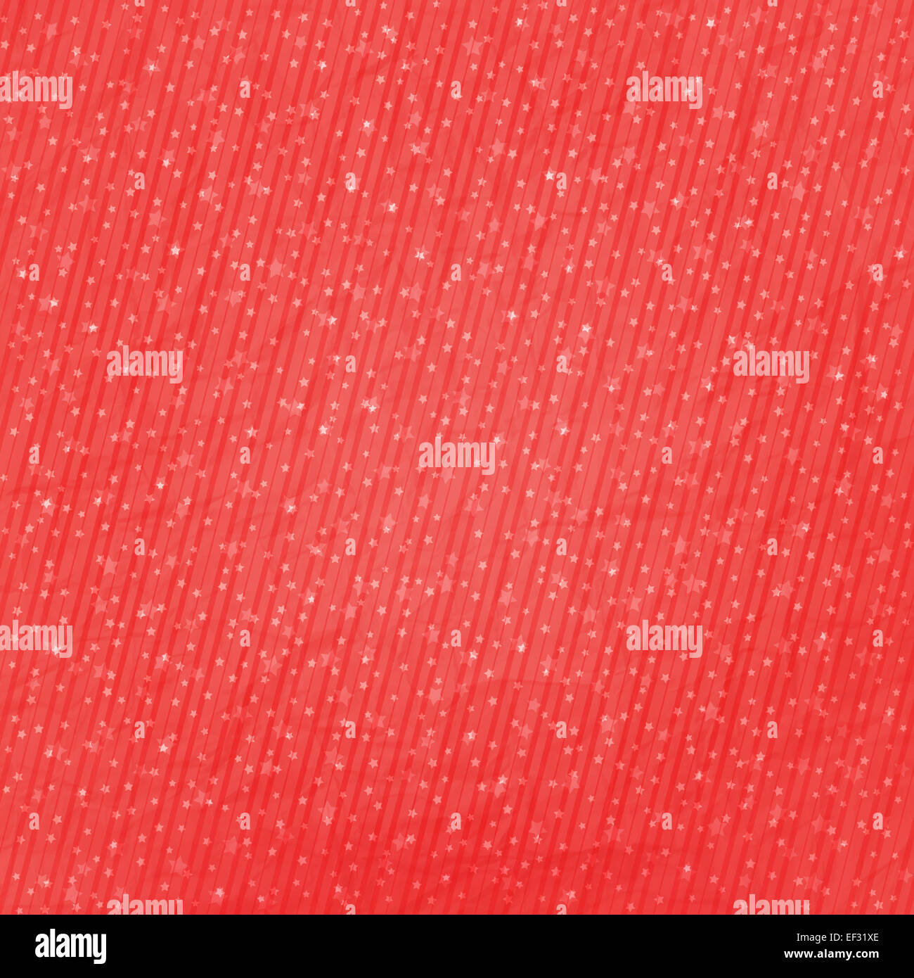 stars pattern over red, striped paper texture. vector background design ...