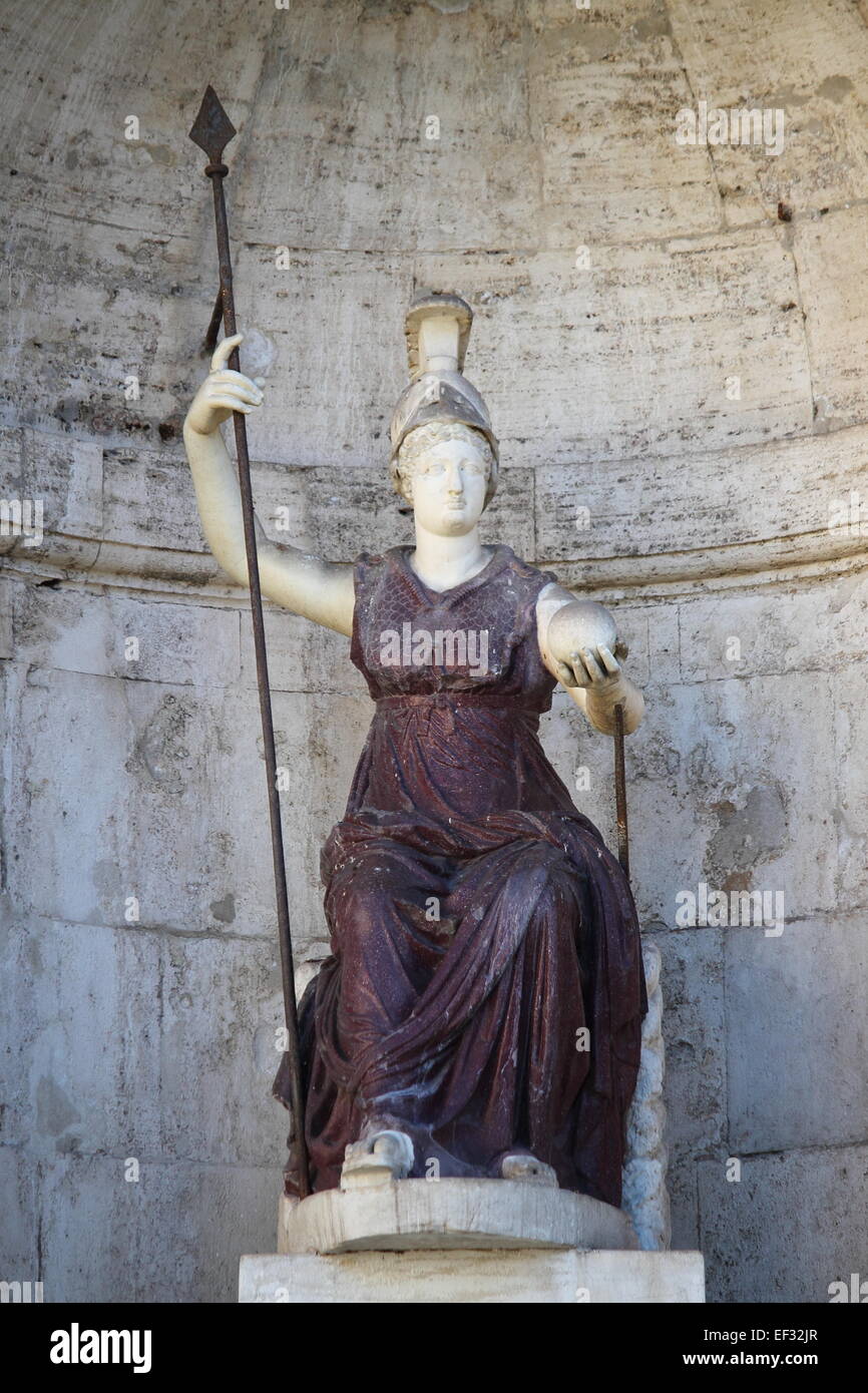Goddess roma hi-res stock photography and images - Alamy