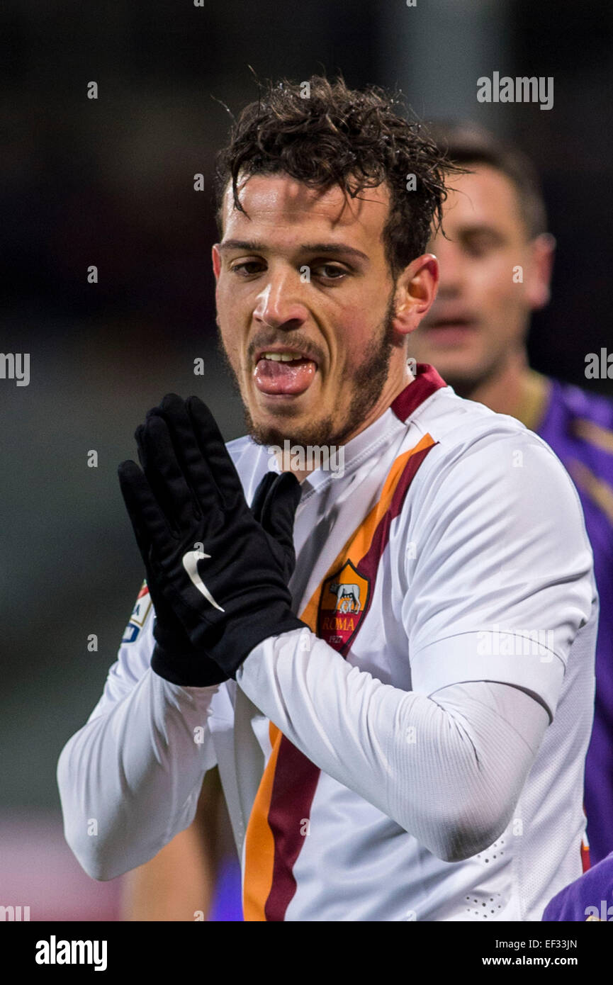 Firenze, Italy. 25th Jan, 2015. Alessandro Florenzi (Roma) Football ...