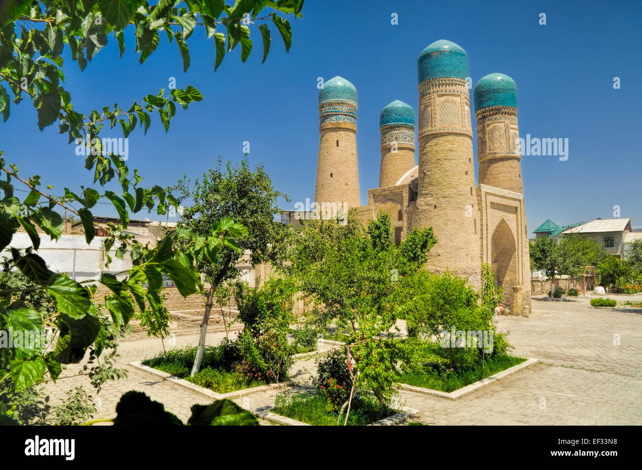 Beautiful historical mosque in Bukhara, Uzbekistan Stock Photo - Alamy