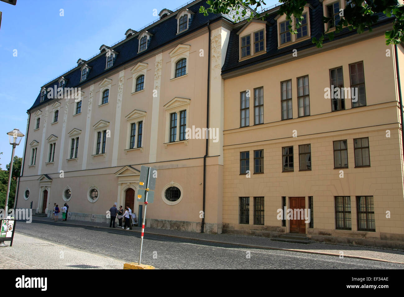 The building of the Duchess Anna Amalia Library. The library was ...