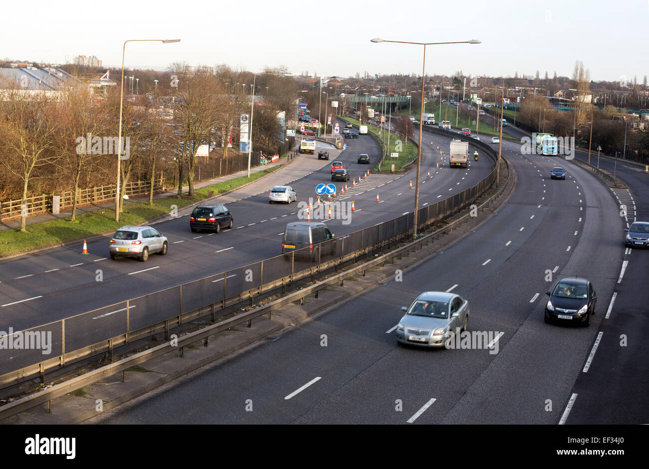 Circular road hi-res stock photography and images - Alamy