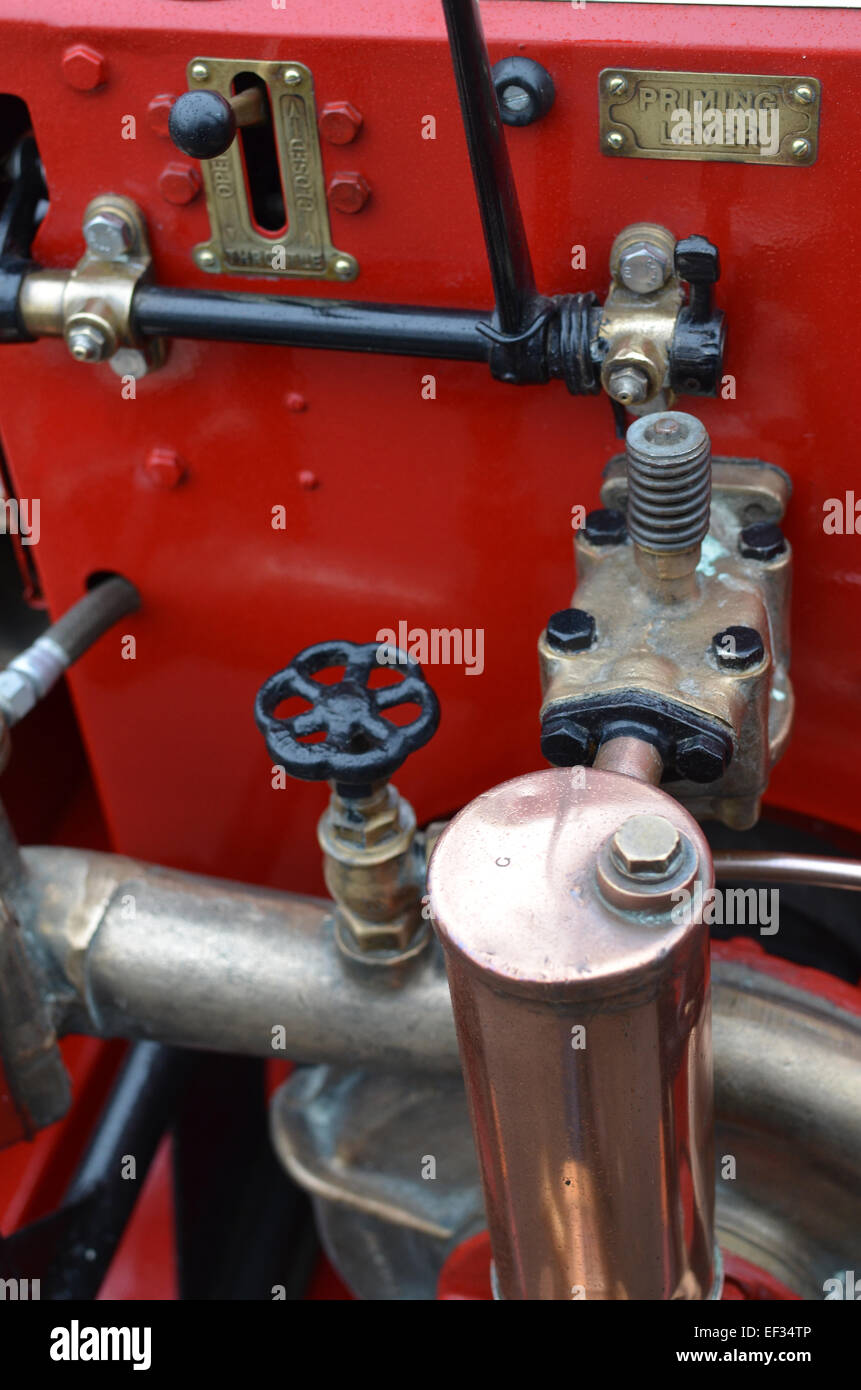Vintage british fire engine hi-res stock photography and images - Alamy
