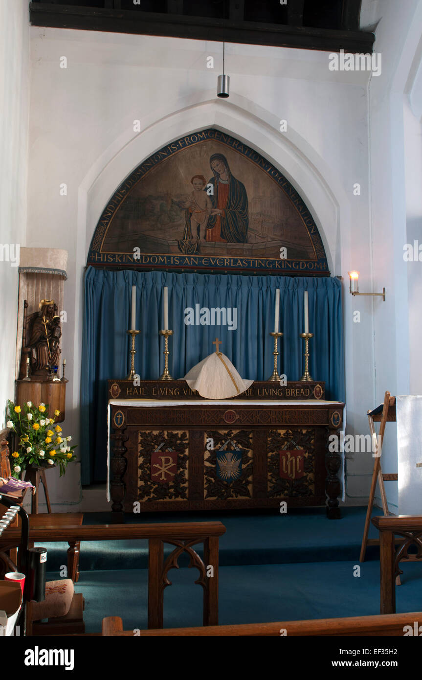 The Lady Chapel, St. John the Evangelist Church, Perry Barr, Birmingham ...