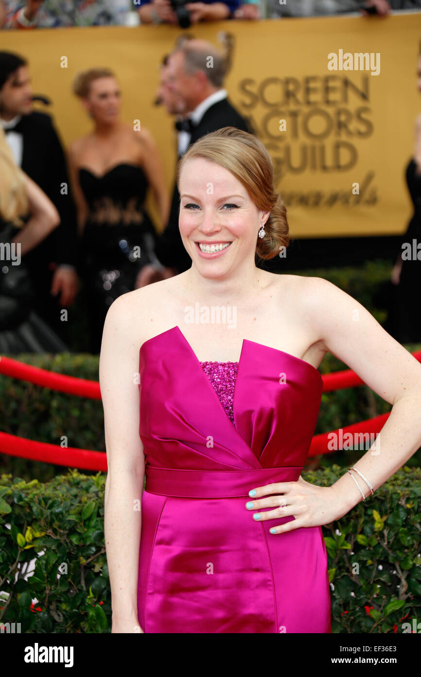 Los Angeles, California, USA. 25th January, 2015. Actress Emma Myles ...