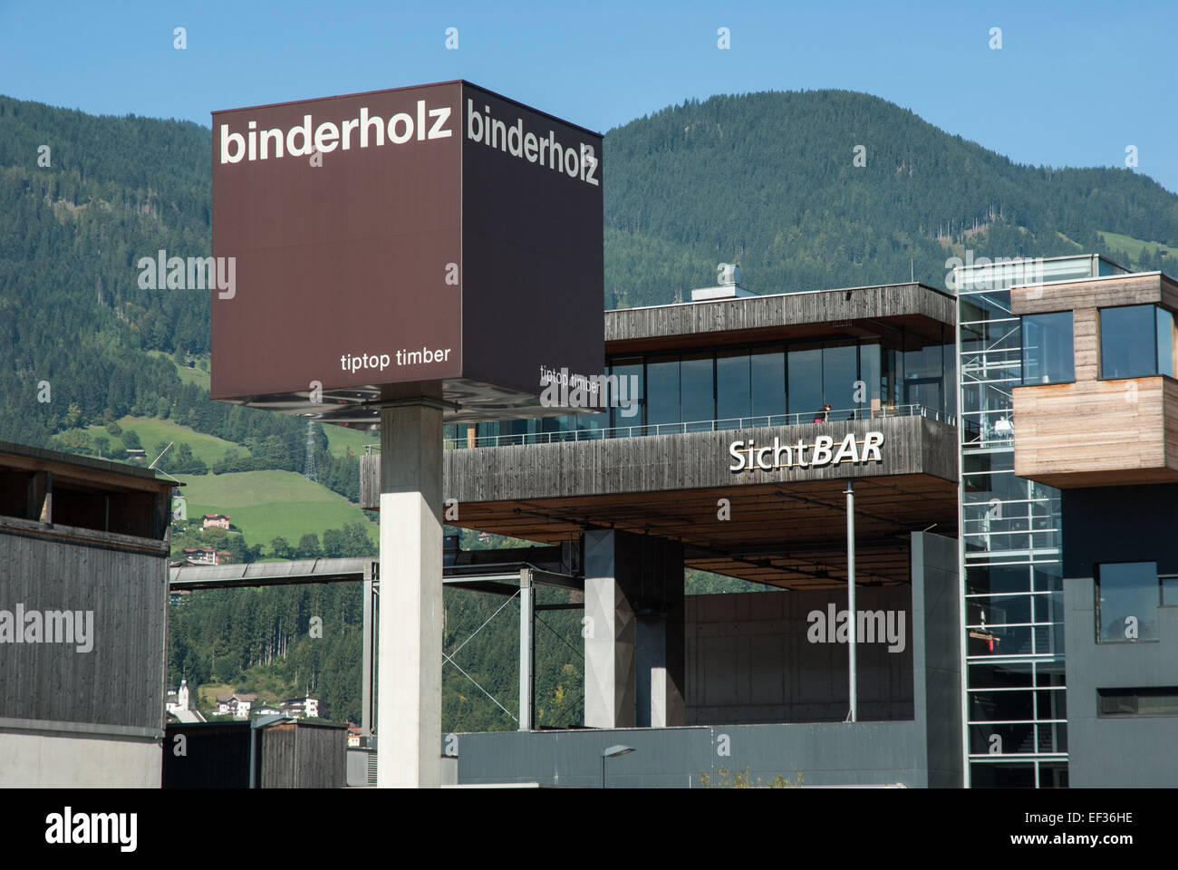 The Binderholz timber company located in Fügen, Austria, a leader in ...