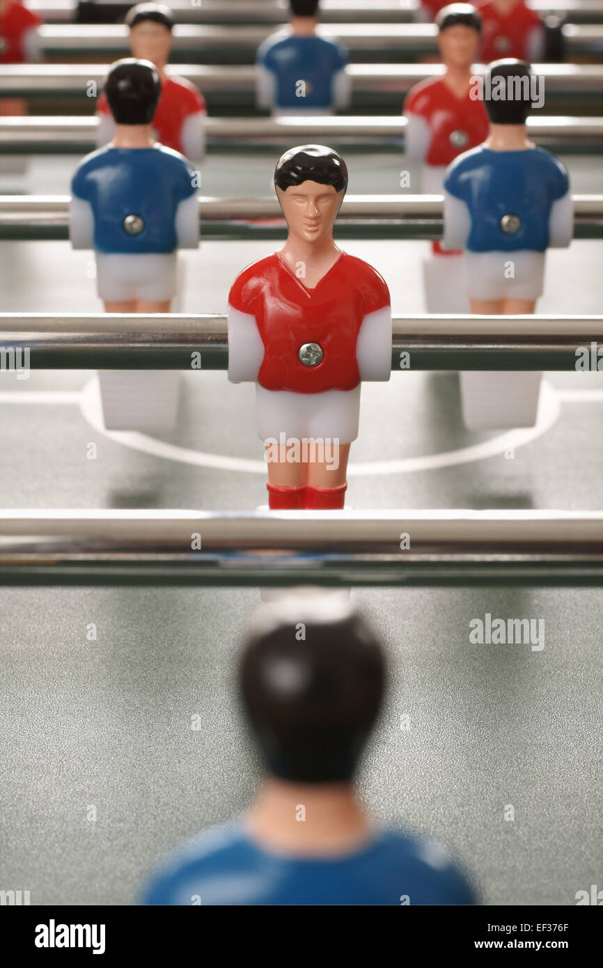 Competitive football players hi-res stock photography and images - Alamy