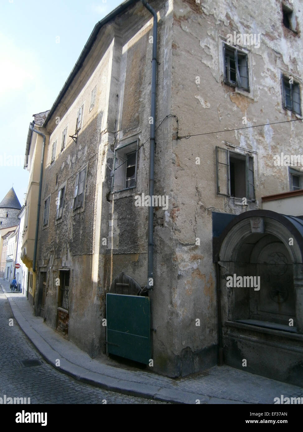 Freistadt, Austria, Heiligengeistgasse 4 is a historical building that ...