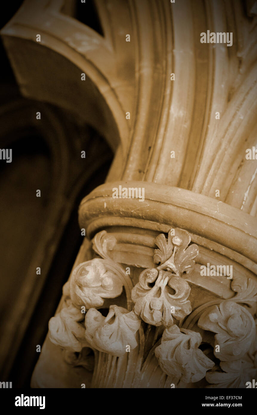 Cathedral column hi-res stock photography and images - Alamy