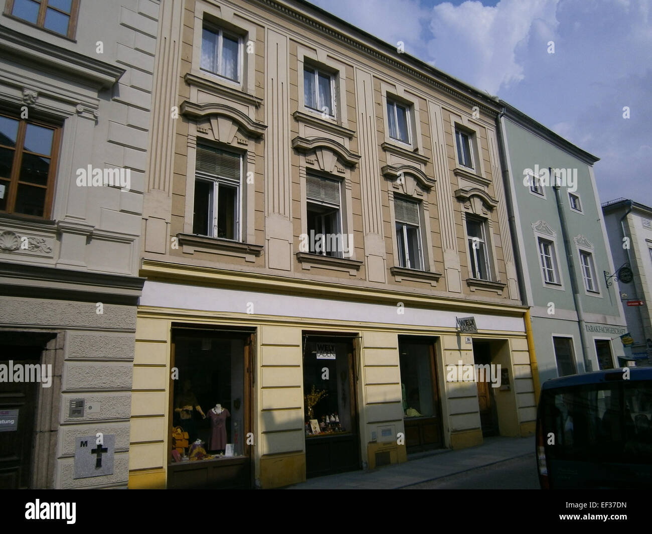Freistadt, Austria, Pfarrgasse 16 is a historic building situated on ...