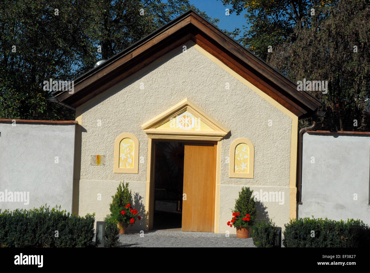 The Friedhofskapelle in Absam is a serene cemetery chapel known for its ...